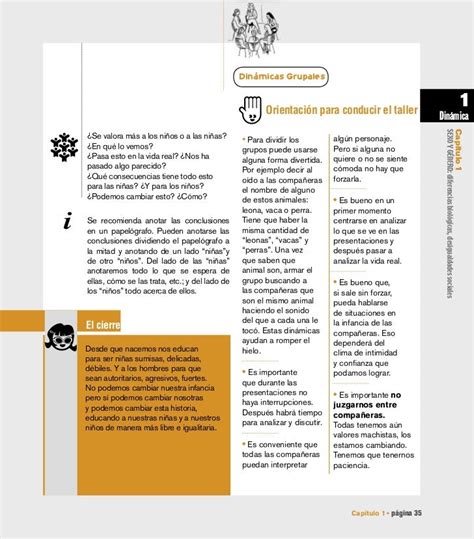 Contenido Y Ejercicios Sobre Sexo Y Género