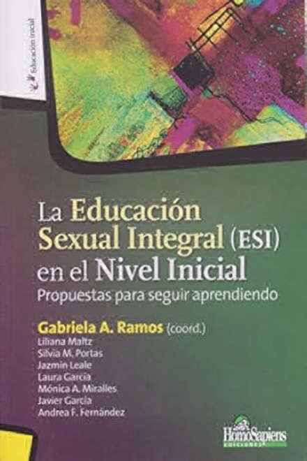 Educacion Sexual Integral En El Nivel Inicial Librería América Latina