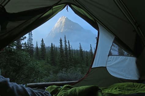 mount robson tent view imgur