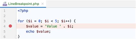 breakpoints phpstorm documentation