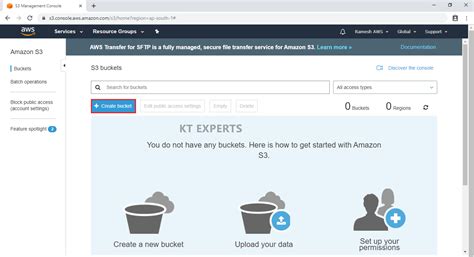hosting a static website on amazon s3 in aws ktexperts