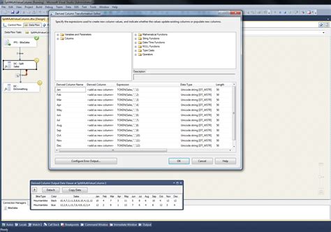 microsoft sql server integration services split multi