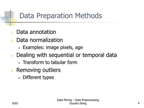 Ppt 2 Data Preparation And Preprocessing Powerpoint Presentation