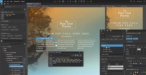 pinegrow web editor website builder for professionals