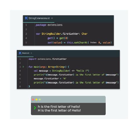 work with extensions learn kotlin openclassrooms