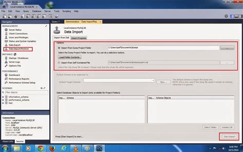 java web development mysql database server administration