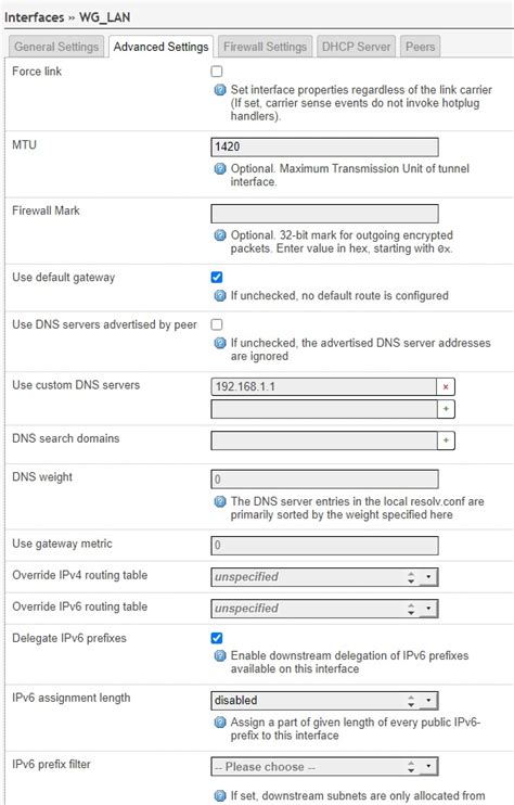 Openwrt Wireguard Server Road Warrior Setup Force Clients To Use Dns