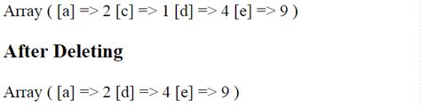 php delete an element from array by value remove