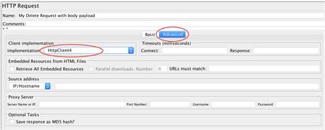 testing jmeter request delete with body stack overflow