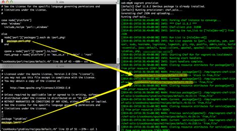 how to write a perl script that will contain two packages