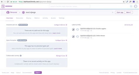 deploying django web app using heroku updated