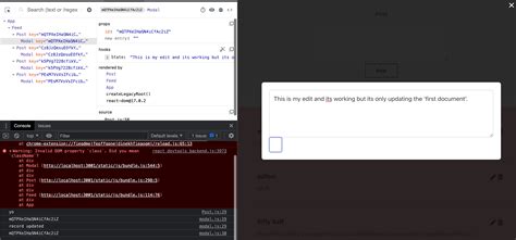 reactjs edit a record with firebase react stack overflow