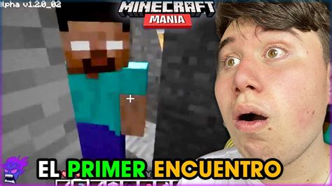 El Primer Encuentro Con Herobrine Captado En CÁmara Chule Reacciona A