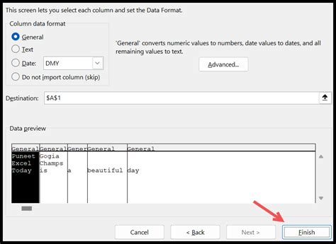 Split A Text Using A Space Between Excel Formula