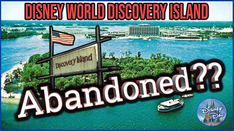 Disney World Abandoned Island Attraction Discovery Island Rare