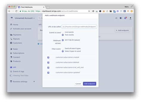 what is stripe webhook tolerance spentapp