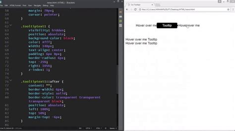 css tooltips how to make tooltips using html and css html and css
