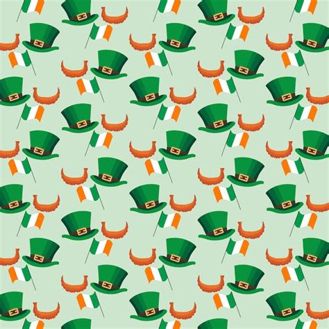 Premium Vector St Patricks Day Pattern
