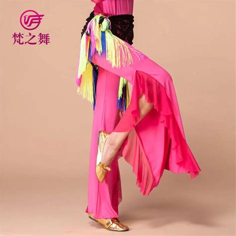 Egyptian Milk Silk Dancing Costume Pant Women Belly Dance Pant Practice