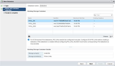emc unity vmware virtual volumes vvols dell community