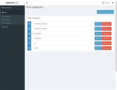 github devmark laravel angular cms laravel api with angular backend cms