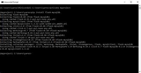 python mysqldb is not installing in flask application am