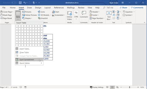 linking excel spreadsheets in how to link excel sheets to word