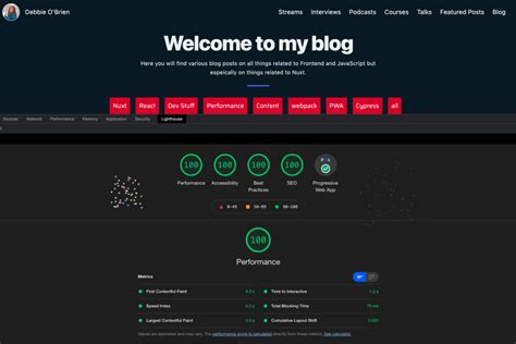 improve performance with nuxt image · debbie codes