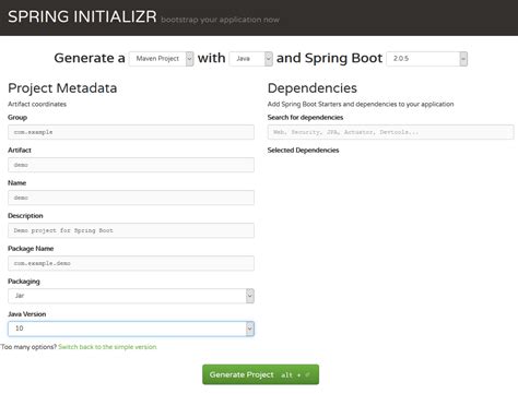 java spring tool suite build error with spring boot 2