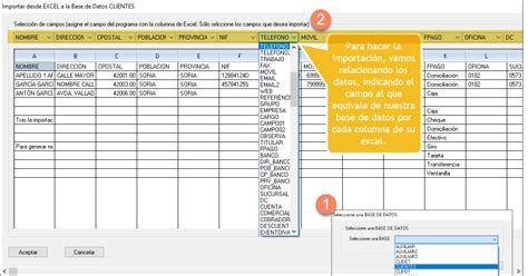 importar datos desde excel idesoft