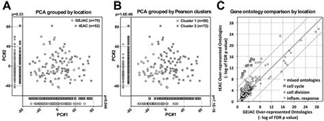 Mrna Profiling Comparison Of Gejac And Teac All Annotated Probe Sets