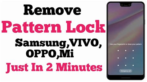 How To Unlock Forgotten Pattern Lock On Android Phone Unlock All