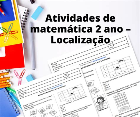 Atividades De Matemática 2 Ano Localização Desafios Matemáticos