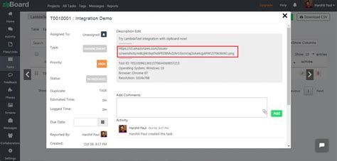 now you can integrate lambdatest with zipboard lambdatest