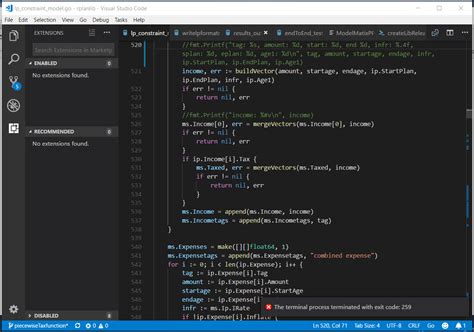 Vs Code Integrated Terminal Crashes With Exit Code 259 · Issue 36994
