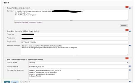 jenkins how to display code coverage for business layer