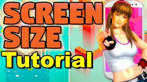 gdevelop tutorial screen size free game engine youtube