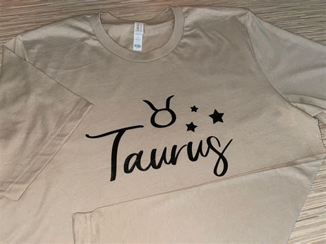 Zodiac Tee Shirt Astrology Shirt Zodiac Sign Graphic Tee Etsy