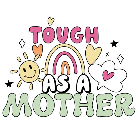 Premium Vector Retro Mothers Day Hand Written Lettering Mental Health