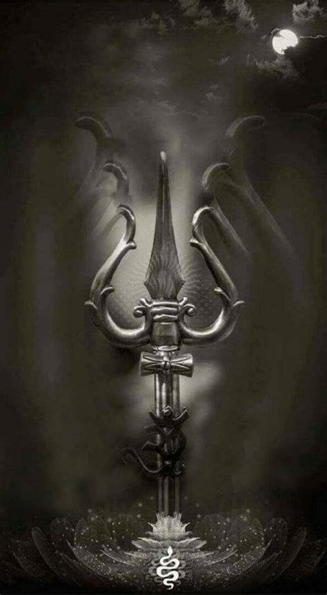 Shiva Trishul Art