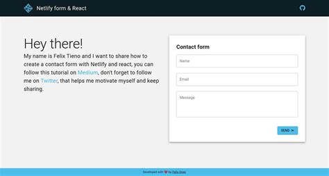 netlify form react nerd for tech