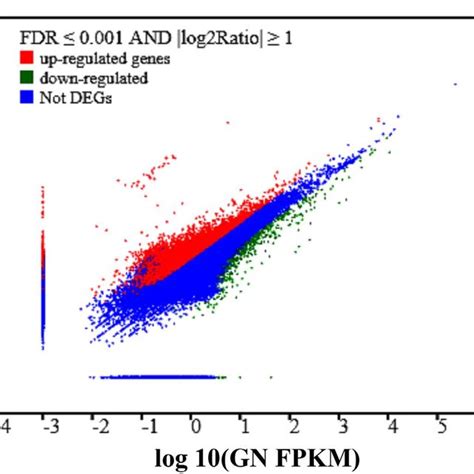 Comparative Analysis Of Gene Expression Levels For Two Transcript