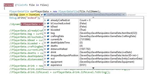 c serialize unknown type object to json stack overflow