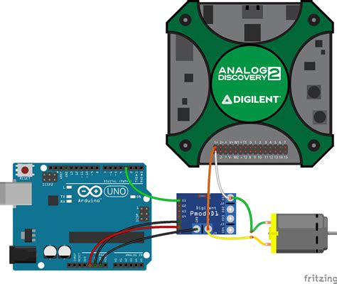 using the pmod od1 with arduino uno arduino project hub