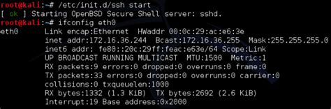 configuring and using ssh kali linux network scanning cookbook