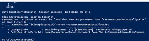 displaying errors from sitecore powershell using remoting