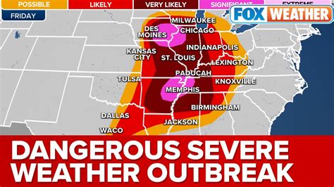 Severe Weather Outbreak Could Produce Long Lived Strong Tornadoes
