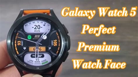 Samsung Best Watch Face For Galaxy Watch 5 Youtube