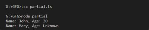 typescript partial utility type geeksforgeeks