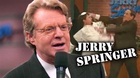Funniest Jerry Springer Show Moments Crack In The 80s Podcast Youtube